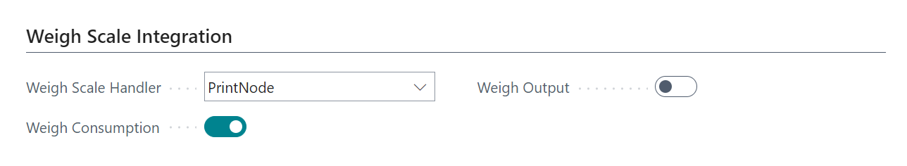 Clever Dynamics - Weigh Scale Setup